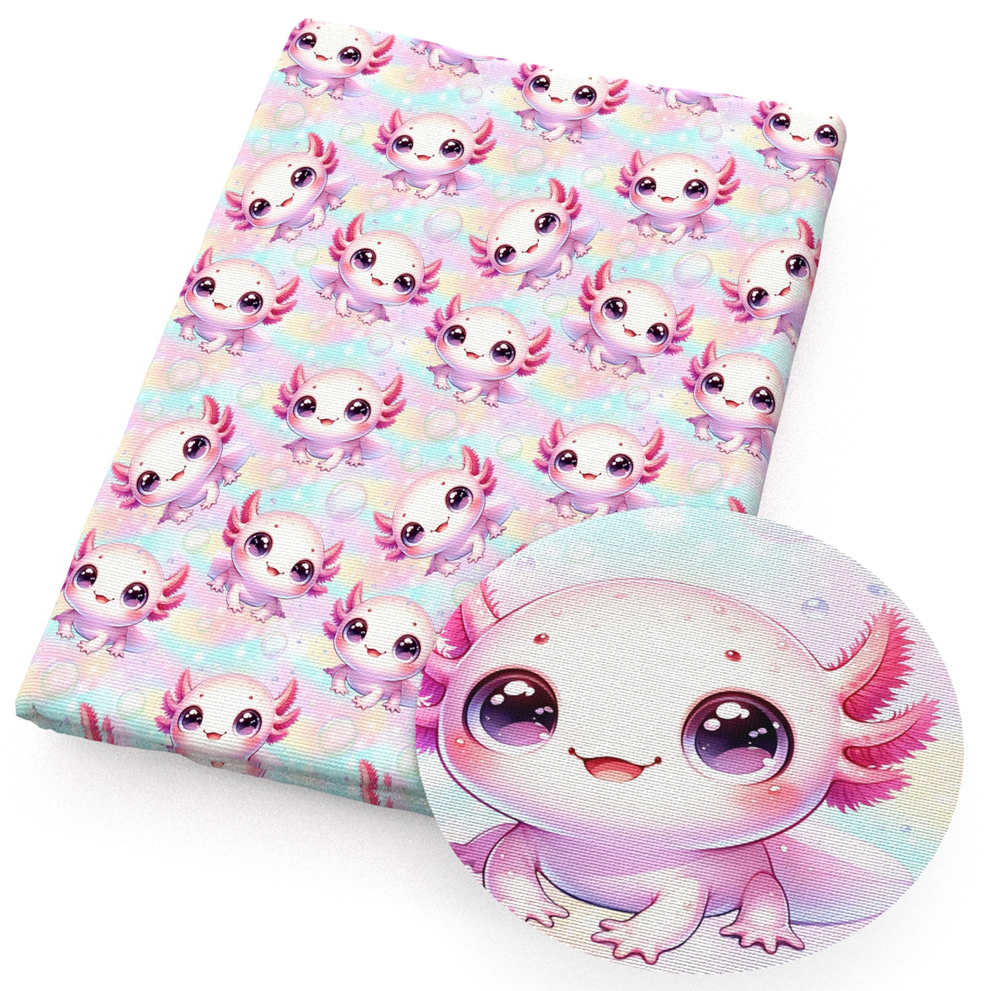 axolotl salamander fabric – Erica's Fabric